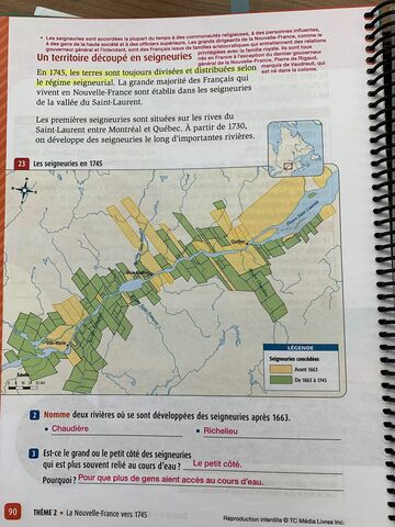 Personnages et évènements marquants de la Nouvelle-France entre 1645