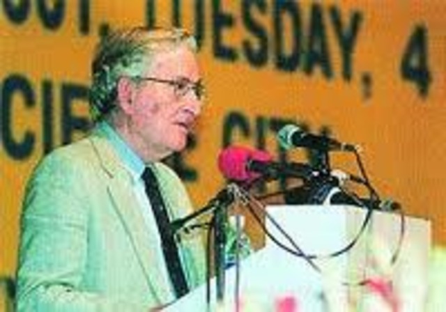 sharon morera noam chomsky timeline | Timetoast timelines