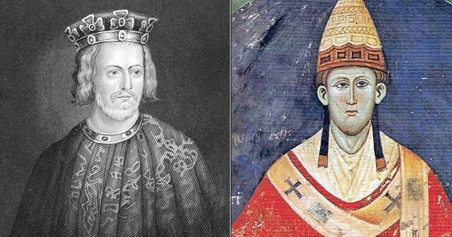 What leaders and events of the Middle Ages made kings and popes
