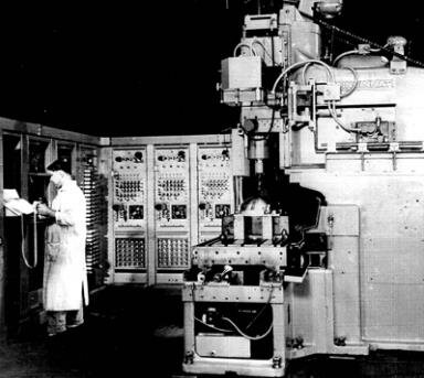Evolución de las maquinas de cálculo y el Control Numérico timeline