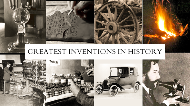 THE GREATEST INVENTIONS IN HISTORY timeline | Timetoast timelines