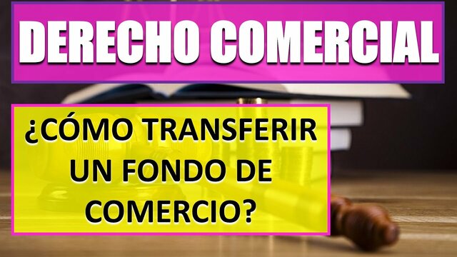 TRANSFERENCIA DE FONDO DE COMERCIO (procedimiento legal) timeline | Ti