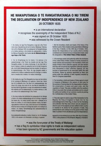 Treaty of Waitangi timeline | Timetoast timelines