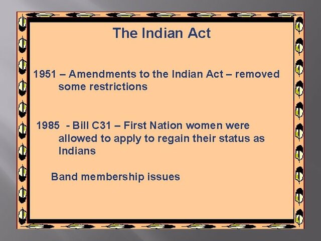 The Indian Act_Tanish (Road to the creation of the Indian act)