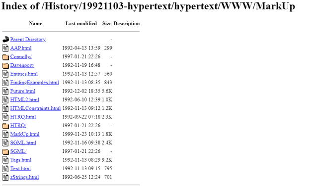 Evolución de las aplicaciones web timeline | Timetoast timelines