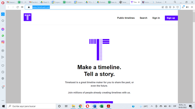 Evolución de la TGS timeline | Timetoast timelines