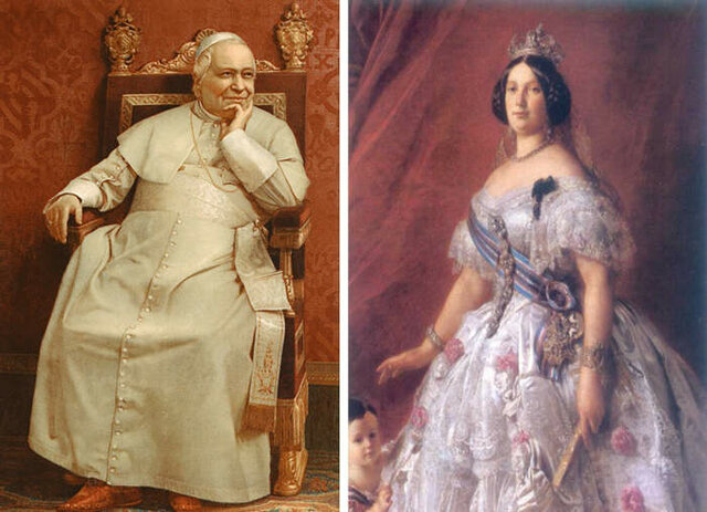 eje cronologico isabel II y sexenio democratico timeline | Timetoast