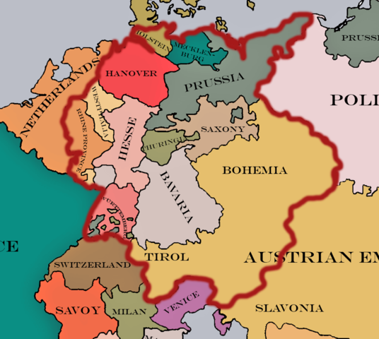 Liberalism and nationalism in Germany 1815-71 timeline | Timetoast
