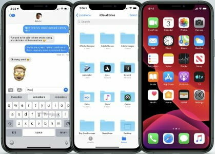 Evolución de la interfaz gráfica de Ios Ios timeline | Timetoast