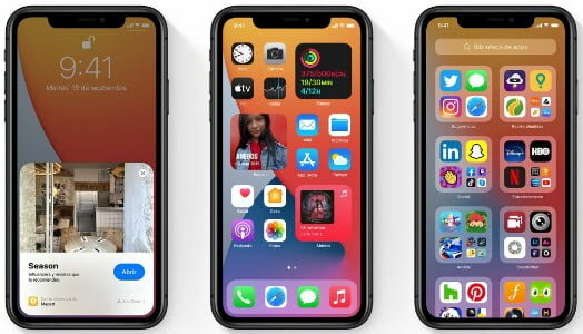 Evolución de la interfaz gráfica de Ios Ios timeline | Timetoast