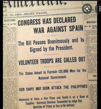 Spanish American War Chronology timeline | Timetoast timelines