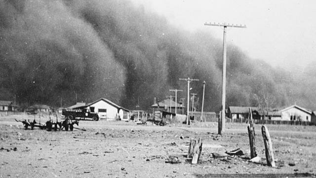 Great Depression and Dust Bowl timeline | Timetoast timelines