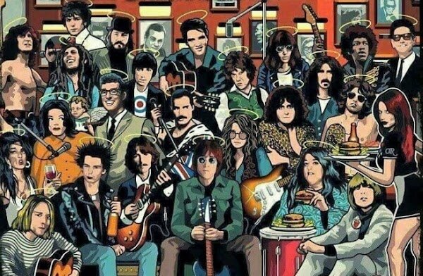 EVOLUCIÓ POP ROCK timeline | Timetoast timelines