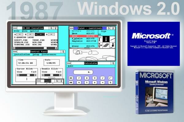 la evolución de Windows ( 1985-2021) timeline | Timetoast timelines