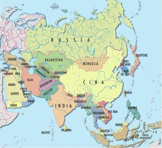 Storia dell'Asia timeline | Timetoast timelines