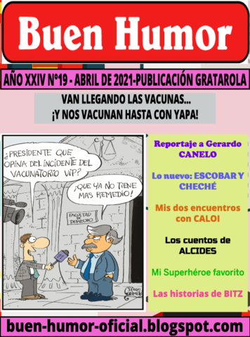 BODAS DE PLATA DE LA REVISTA "BUEN HUMOR" timeline | Timetoast
