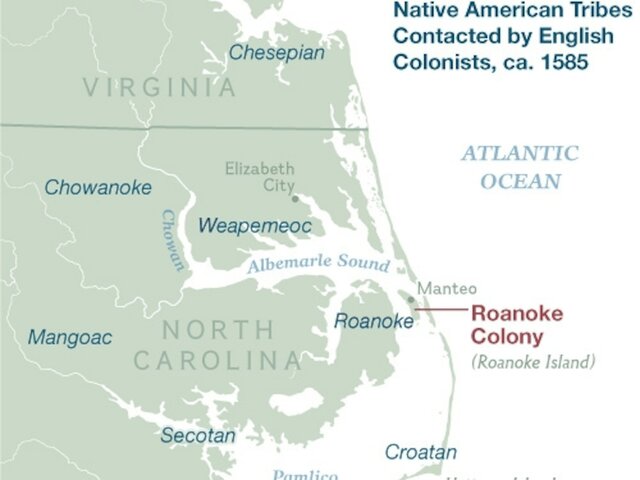 Ralph Lane Colony timeline | Timetoast timelines