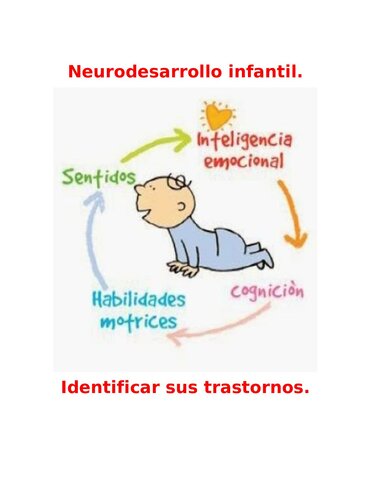 Proceso de neurodesarrollo de las etapas prenatal, perinatal y