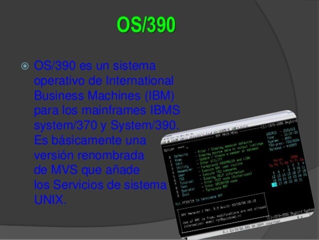 Evolución del sistema operativo timeline | Timetoast timelines