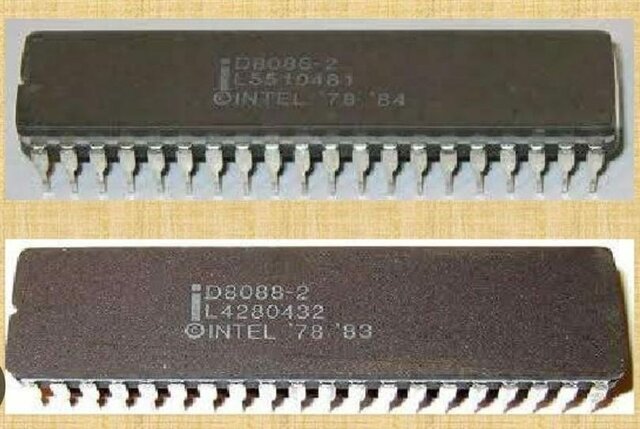 Historia y evolución del Microprocesador timeline | Timetoast