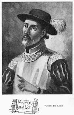 Juan Ponce de Leon the explorer timeline | Timetoast timelines