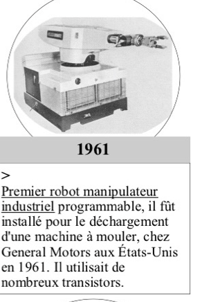 Frise chronologique de l'histoire de la robotique timeline | Timetoast