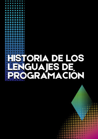 Historia de los lenguajes de programación timeline | Timetoast