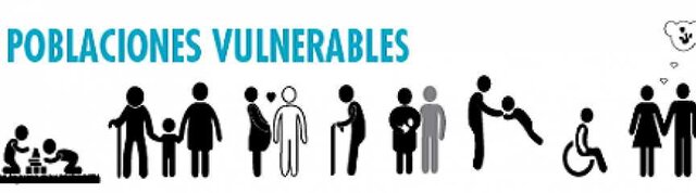 Evolución de la participación de los grupos vulnerables en Colombia