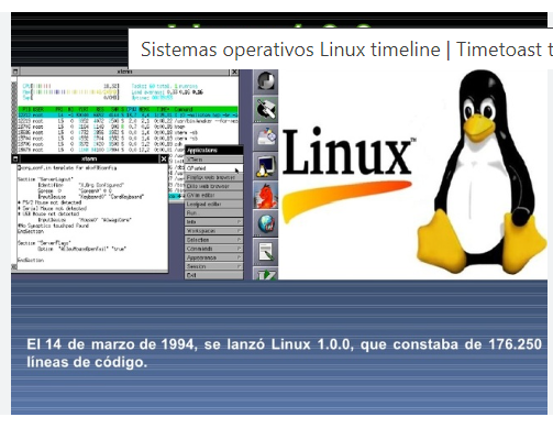 Línea del Tiempo Sistemas Operativos timeline | Timetoast timelines