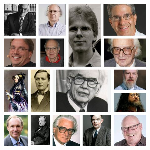 PADRES DE LA INFORMÁTICA timeline | Timetoast timelines