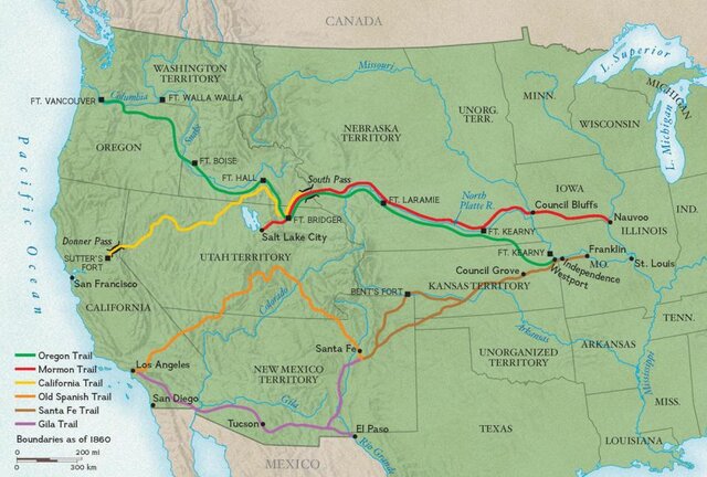 Westward Expansion of the 19th Century timeline | Timetoast timelines