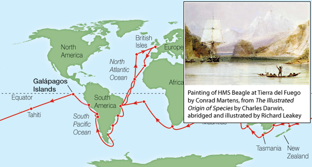 Evolution of the Charles Darwin timeline | Timetoast timelines