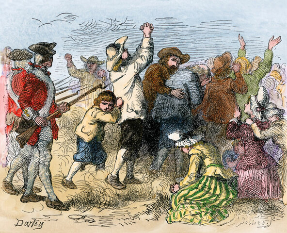 Acadian Timeline 1713-1850 | Timetoast timelines