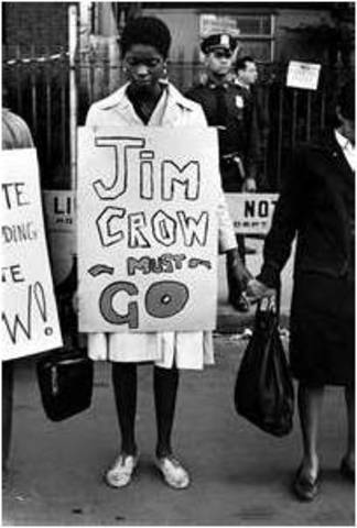 The Jim Crow Laws timeline | Timetoast timelines