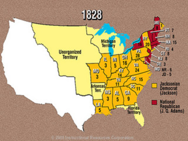 Andrew Jackson (period 5, group 1) timeline | Timetoast timelines