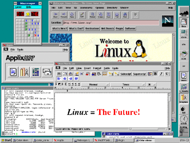 CODIGO LINUX timeline | Timetoast timelines