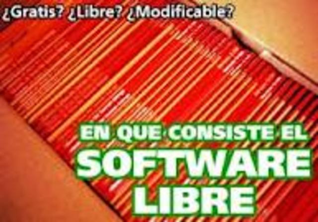 linea de tiempo sofware libre timeline | Timetoast timelines