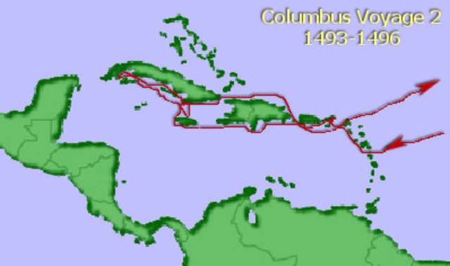 "The Voyage of Christopher Columbus" 3rd grade timeline | Timetoast