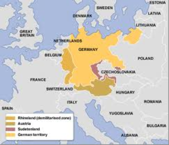 Major political and military events of 1938-1941 timeline | Timetoast
