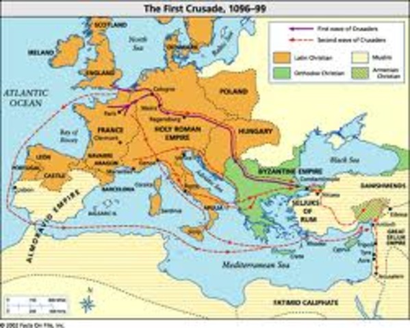 The crusades timeline | Timetoast timelines
