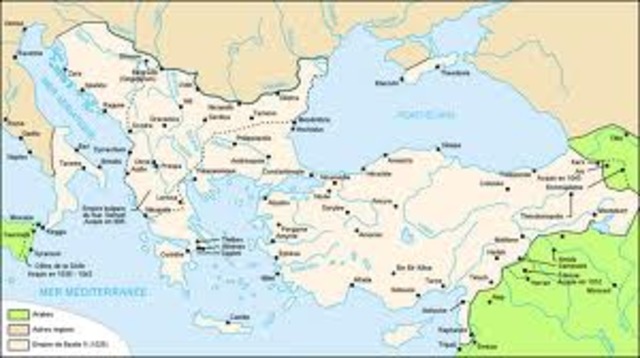 The fall of the Byzantine empire timeline | Timetoast timelines