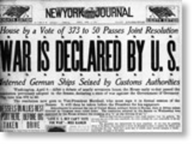 World War I timeline | Timetoast timelines