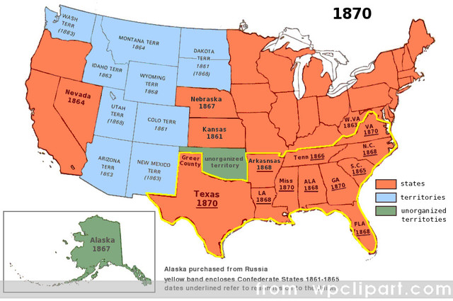 Reconstruction of Georgia Timeline | Timetoast timelines