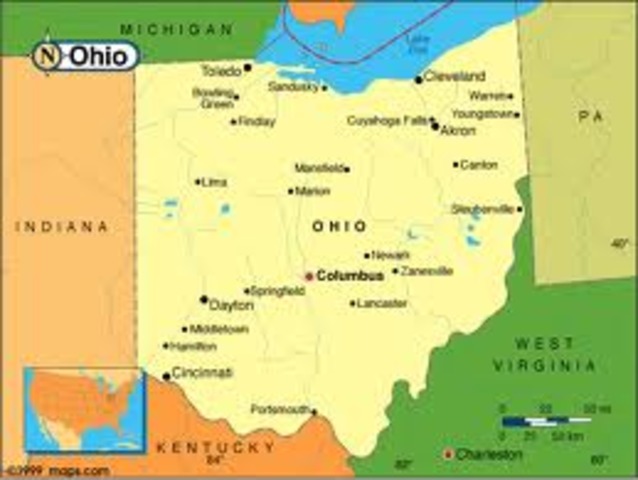 The History of Ohio timeline | Timetoast timelines