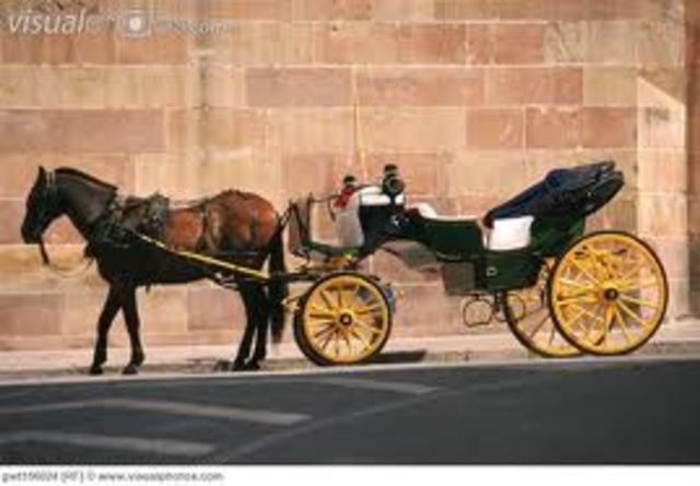 history of land transportation timeline | Timetoast timelines