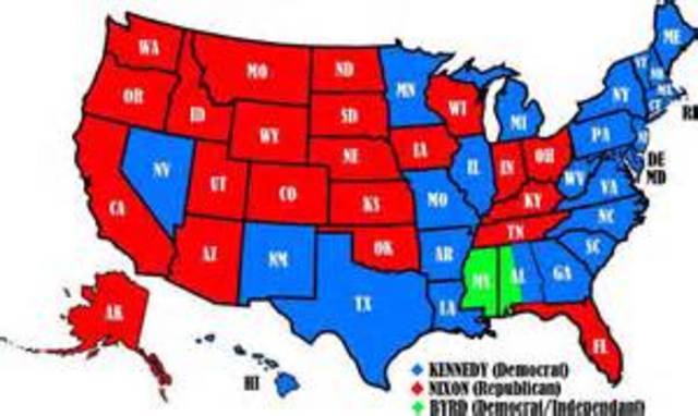 1960's Election timeline | Timetoast timelines