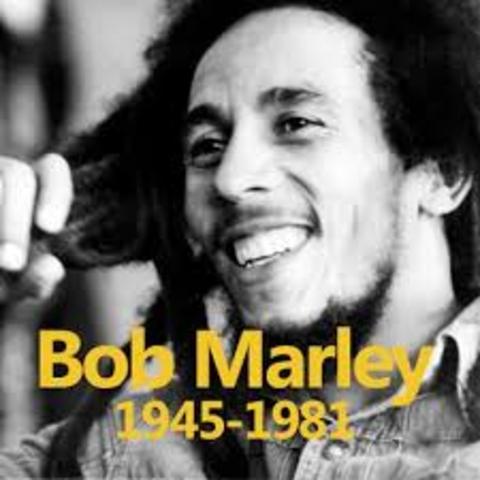 Biografia de Bob Marley timeline | Timetoast timelines