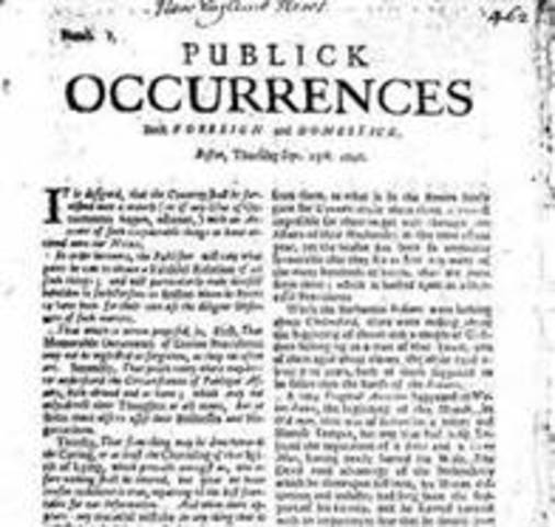 american journalism timeline | Timetoast timelines