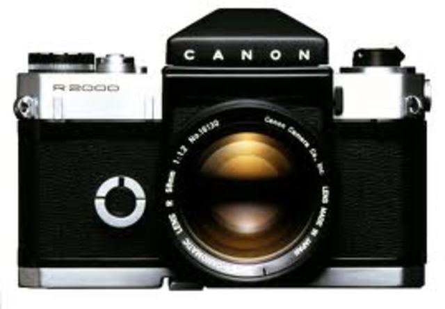 Cameras timeline | Timetoast timelines