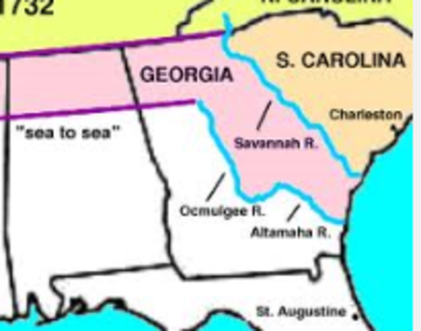 The Thirteen Colonies timeline | Timetoast timelines